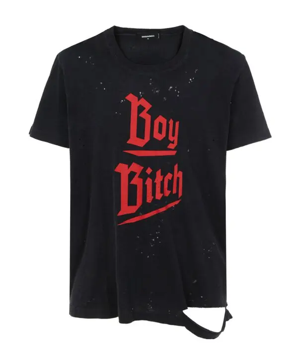 Dsquared2 Distressed Crewneck T-shirt - No