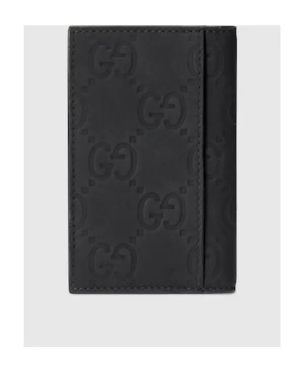 Gucci Gg Embossed Long Card Holder