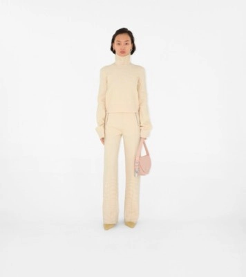 Burberry Chess Leather Satchel - Red