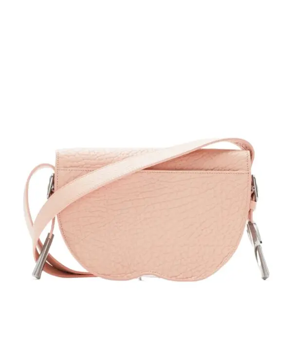 Burberry Chess Leather Satchel - Red