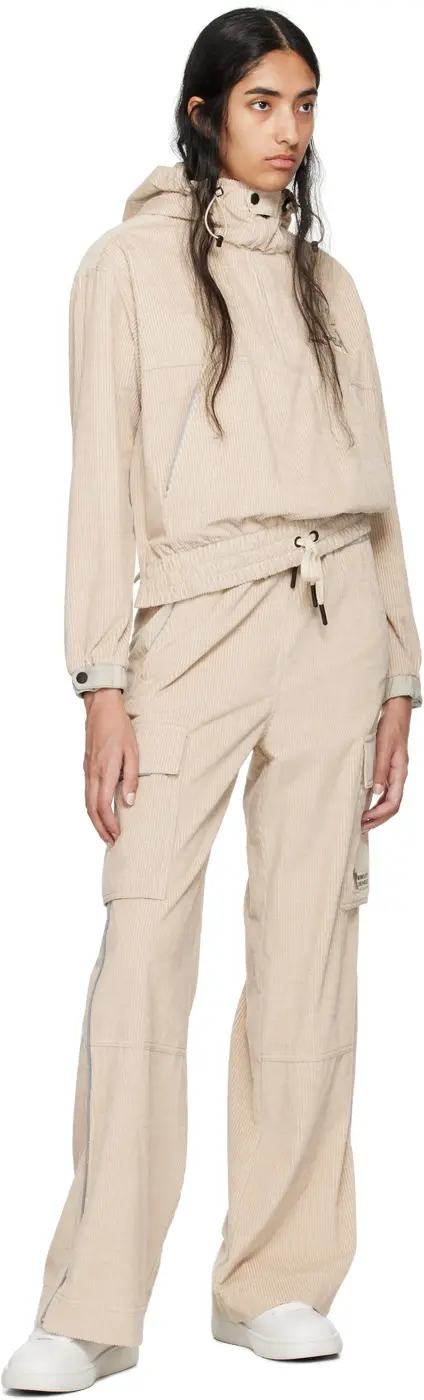 Moncler Corduroy Cargo Jogging Trousers