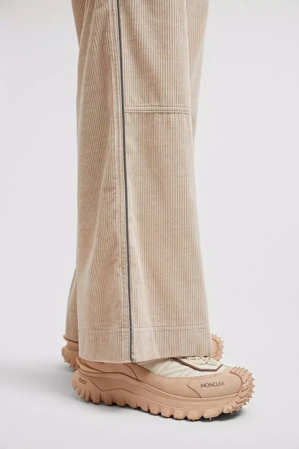 Moncler Corduroy Cargo Jogging Trousers