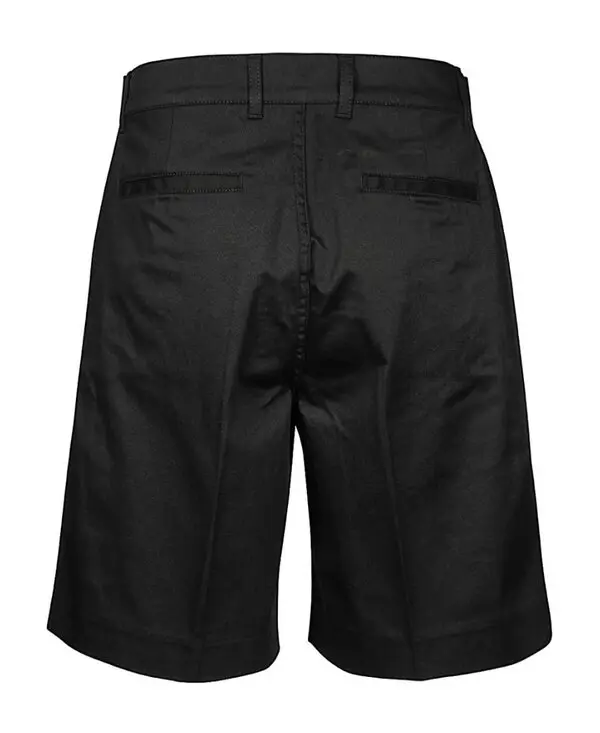 Givenchy Label Patch Chino Shorts - Black