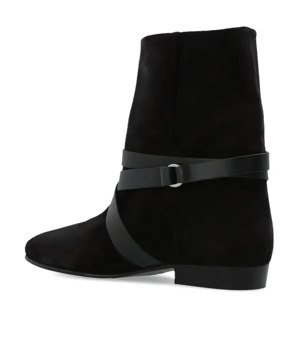 Isabel Marant Étoile Rejen Tassel Detail Ankle Boots - Black