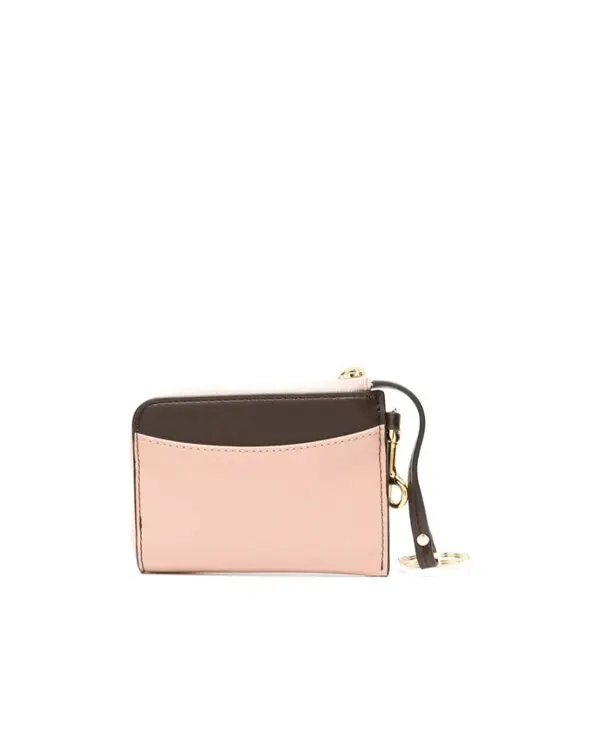 Stella McCartney Logo-print Bicolour Wallet - Black