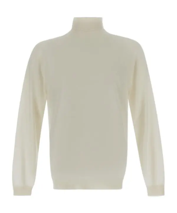LARDINI Long-sleeved Turtleneck Jumper - Gray