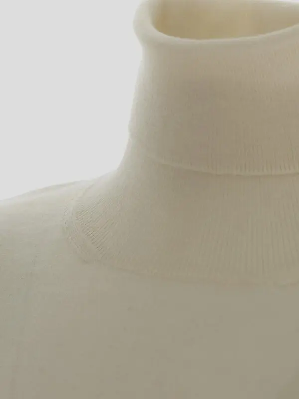 LARDINI Long-sleeved Turtleneck Jumper - Gray