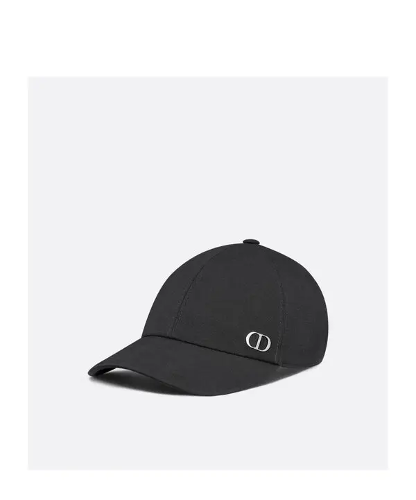 Dior Logo Plaque Baseball Cap