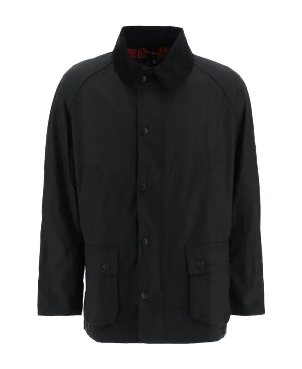 Barbour Ashby Wax Jacket - Black