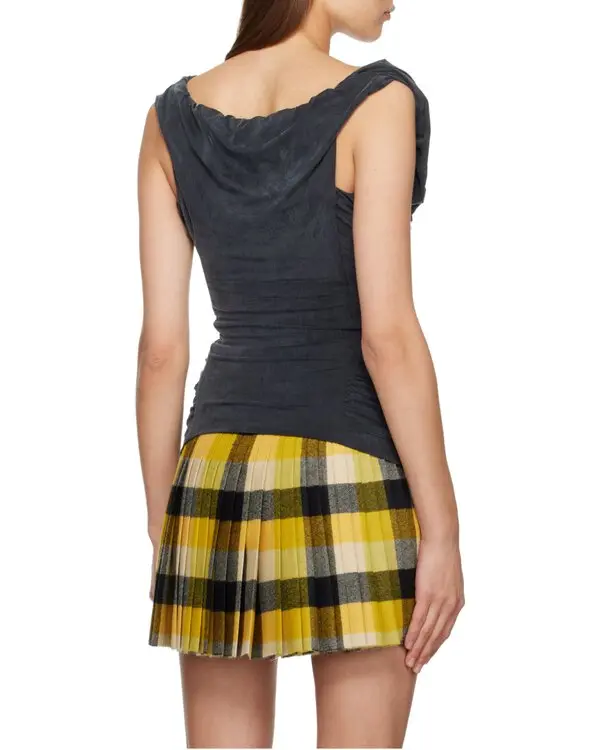 VIVIENNE WESTWOOD Elasticated Neckline Gathered Top