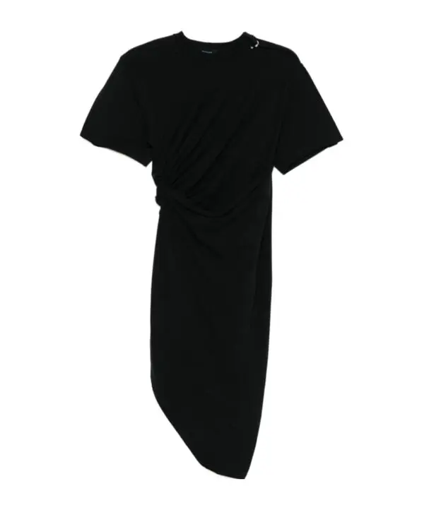 MUGLER Pierced Asymmetric Dress