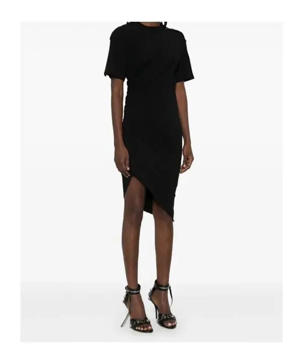 MUGLER Pierced Asymmetric Dress