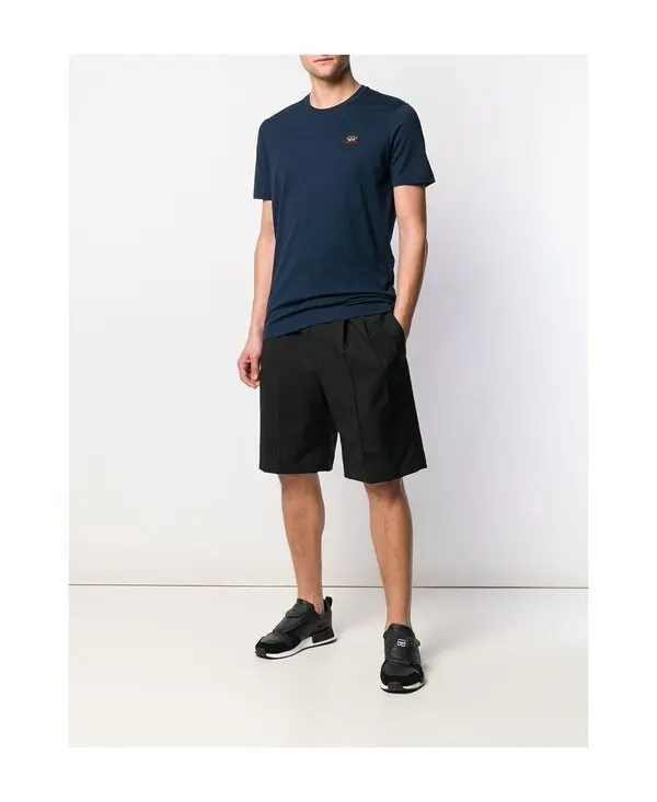 PAUL  SHARK Paul Shark Logo-patch Round Neck T-shirt