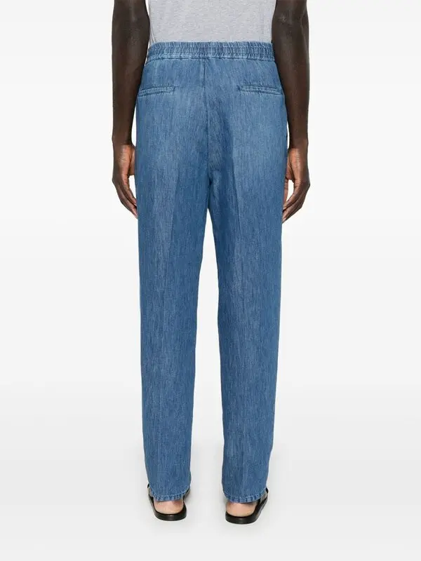Brunello Cucinelli Pleated Drawstring Jeans