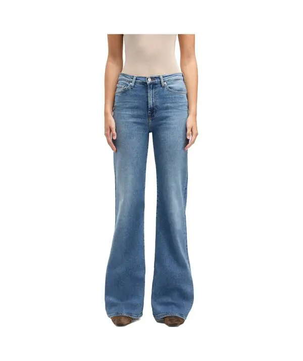 7 For All Mankind Modern Dojo Luxe Vintage Flare Leg Trousers