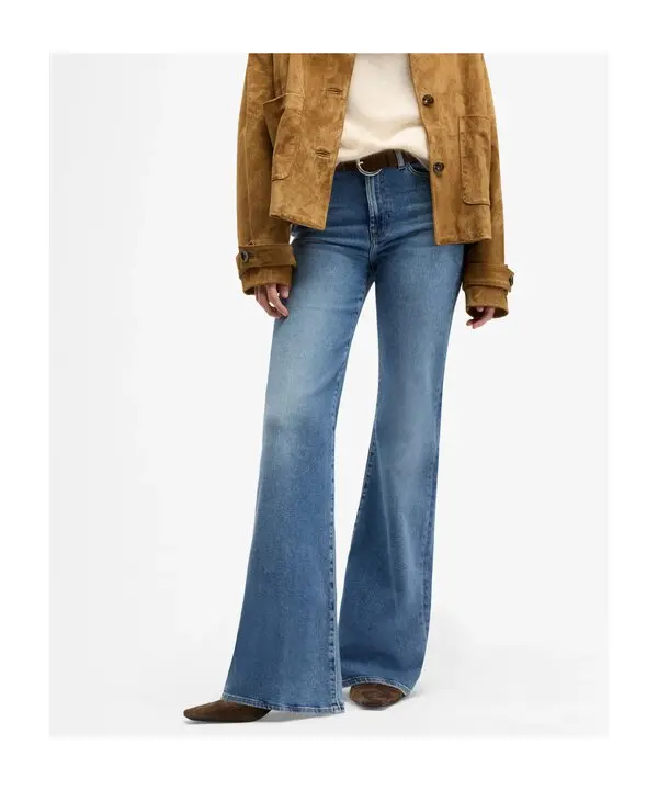 7 For All Mankind Modern Dojo Luxe Vintage Flare Leg Trousers