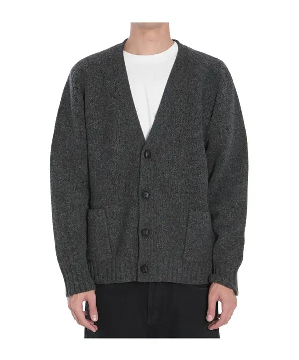 Bottega Veneta V-neck Knitted Cardigan - Black