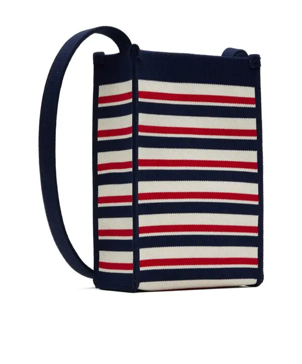 Marni Mini Striped Crossbody Bag