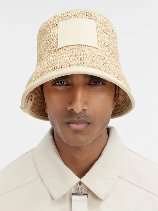 Jacquemus Le Bob Soli Bucket Hat - Ivory