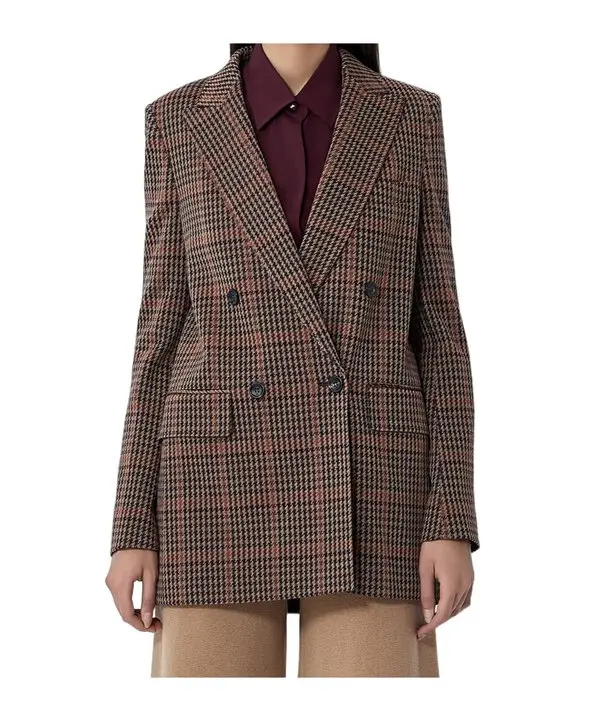 Max Mara Guelfo Checked Blazer