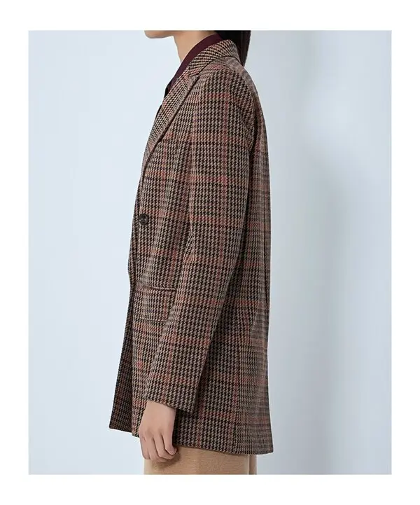 Max Mara Guelfo Checked Blazer
