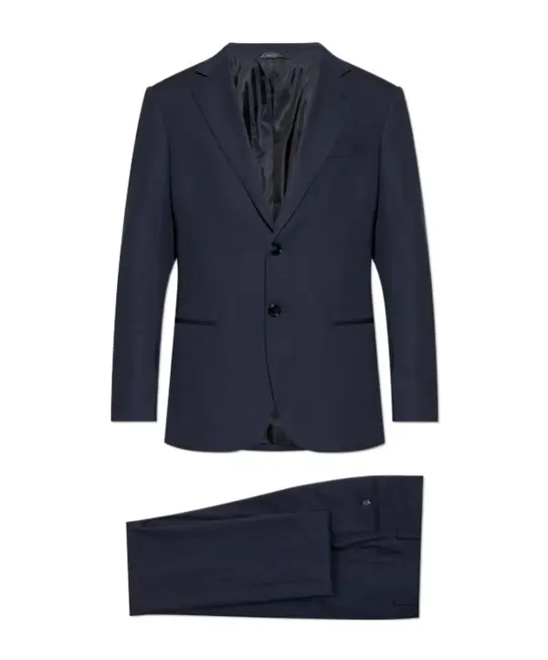 Giorgio Armani Two-piece Single-breasted Suit - Navy Blue