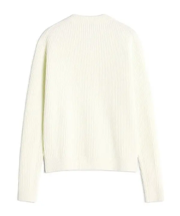 Maison Kitsuné Ribbed Knit Fox Head Cardigan
