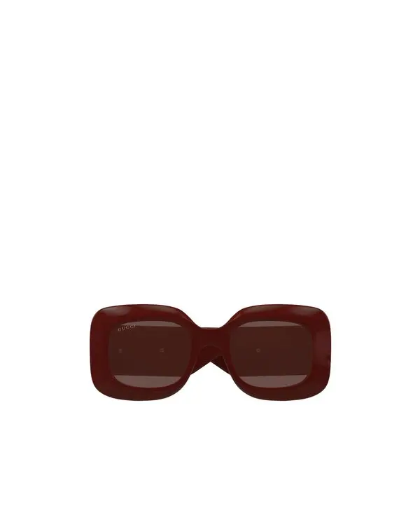 Gucci Square Frame Sunglasses - Brown