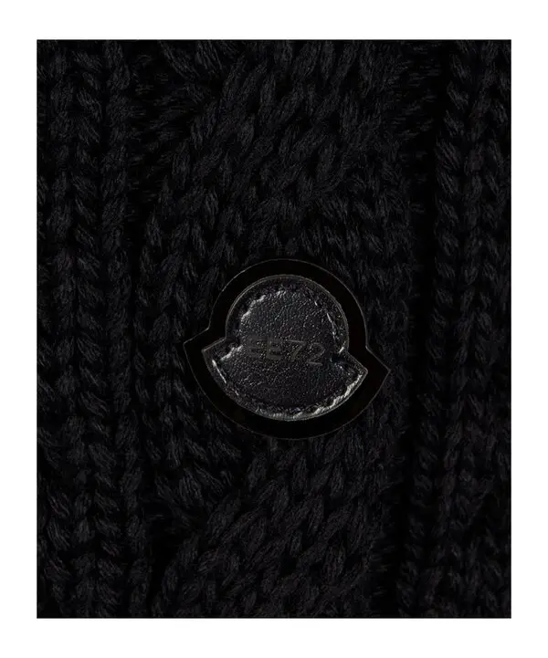 Moncler X Edward Enninful Cable Knit Turtleneck Jumper