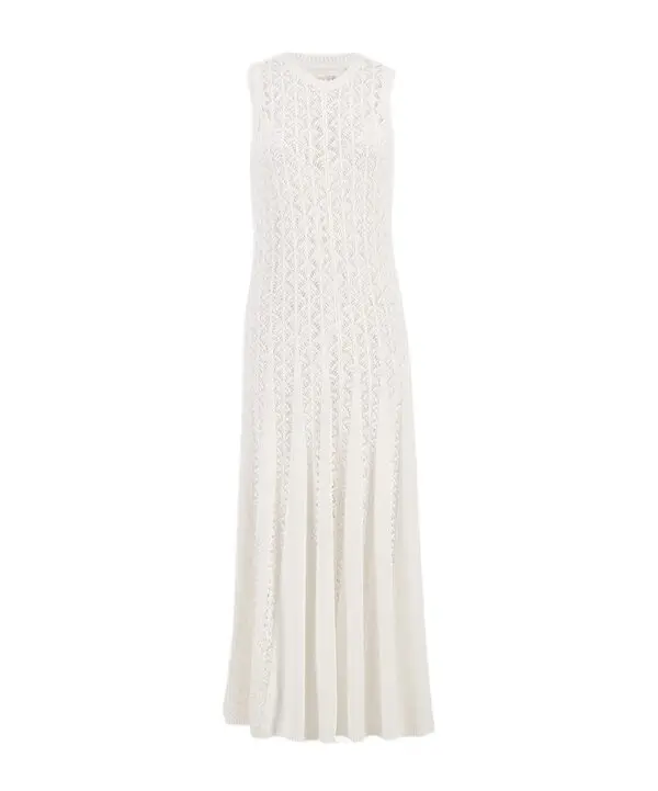 Zimmermann Wylie Knit Dress - Ivory