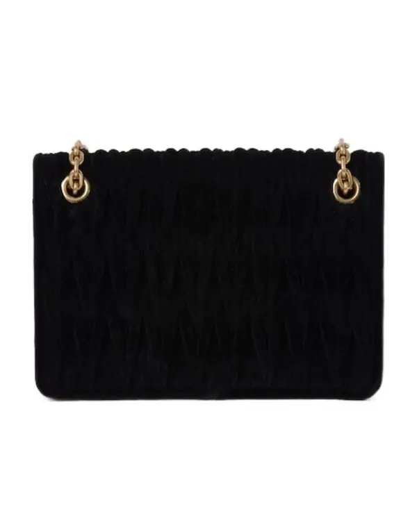 Miu Miu Matelassé Velvet Mini Bag