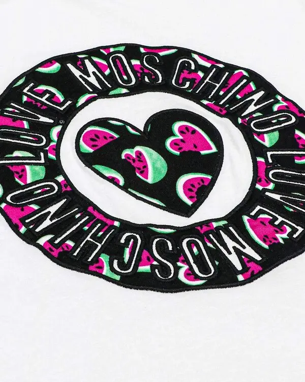 Moschino Round Neck Logo T-shirt