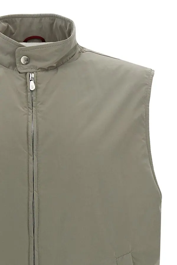 Brunello Cucinelli High-neck Zipped Gilet