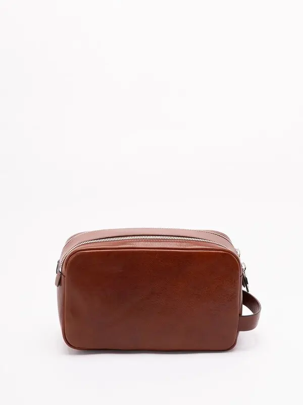 Brunello Cucinelli Zipped Beauty Case