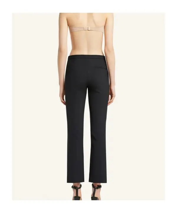 COURREGES Heritage Tailored Wool Crepe Pants