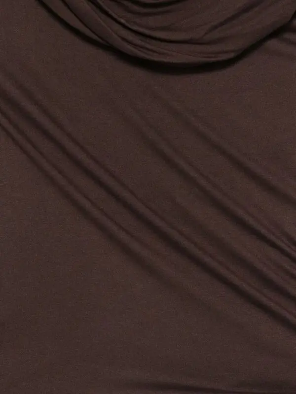 Rick Owens Cowl Neck Draped Top