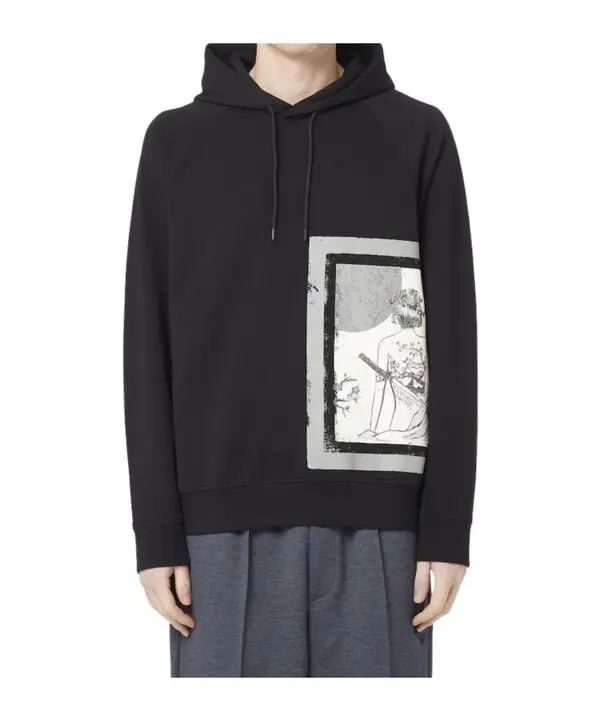 Emporio Armani Graphic Print Hoodie