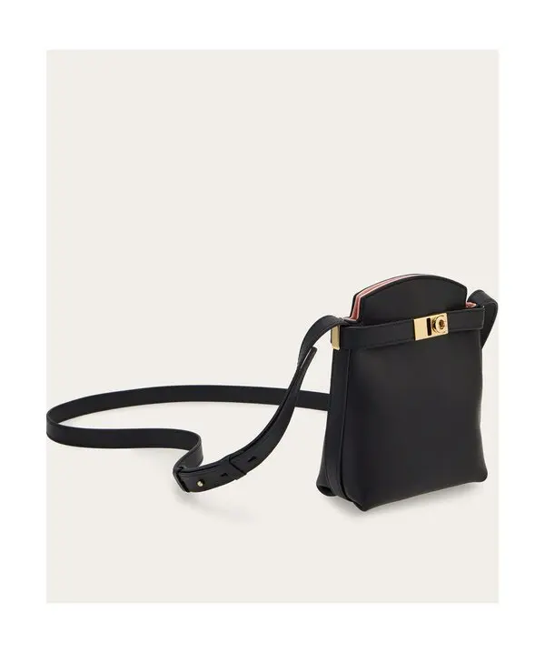 FERRAGAMO Hug Gancini-plaque Phone Holder