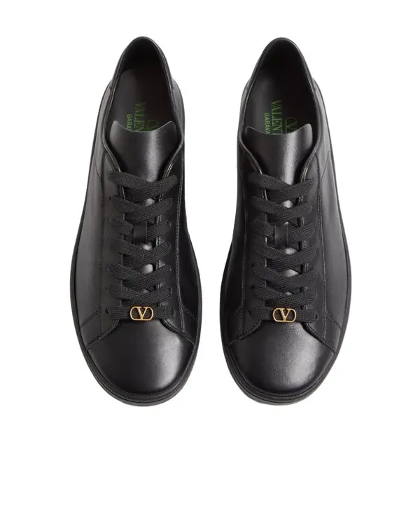 Valentino Garavani Royco Vlogo Signature Lace-up Sneakers - Black