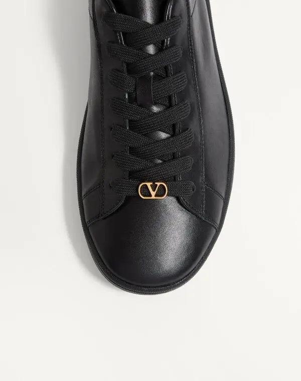 Valentino Garavani Royco Vlogo Signature Lace-up Sneakers - Black