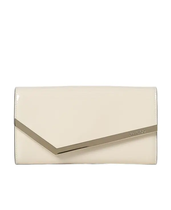 JIMMY CHOO Emmie Chain Linked Clutch Bag - Brown