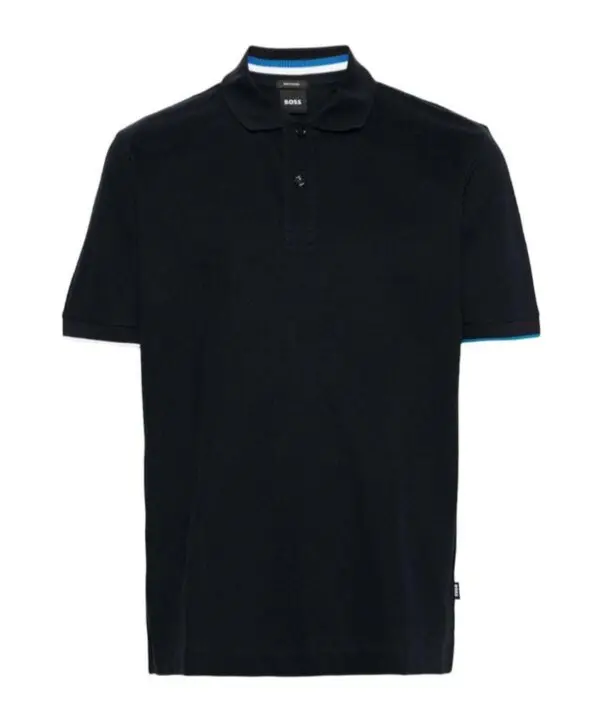 Hugo Boss Piqu-weave Cotton Polo Shirt