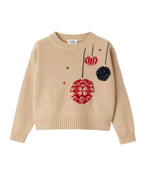 IL GUFO Intarsia-knit Jumper - Beige