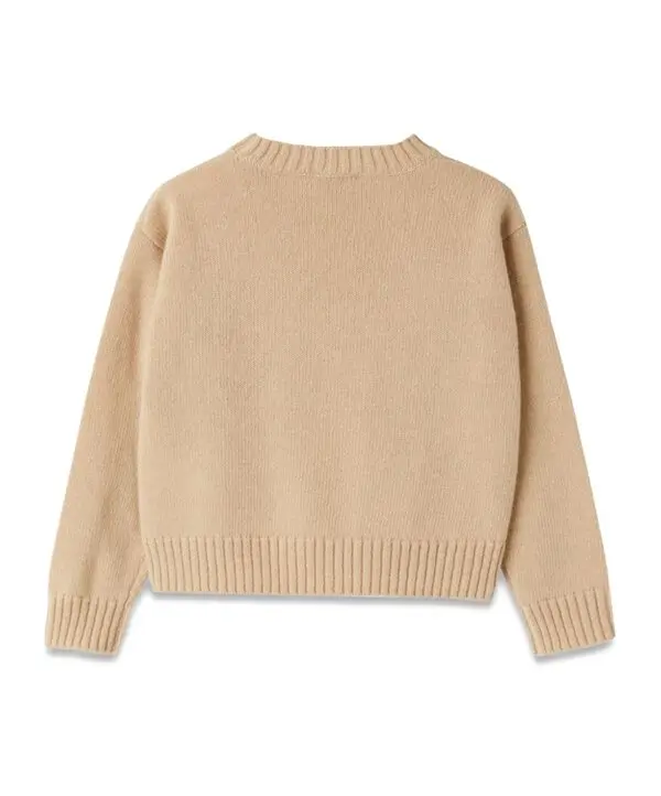 IL GUFO Intarsia-knit Jumper - Beige