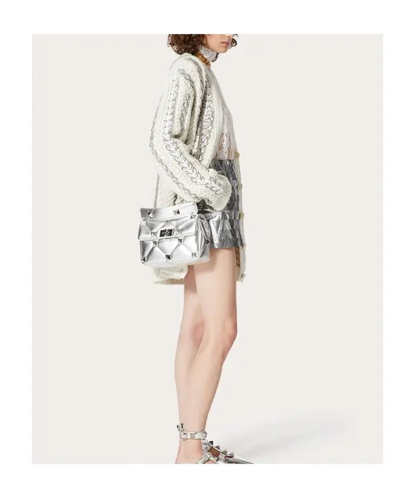 Valentino Garavani Sequin Embellished V-neck Button-up Cardigan