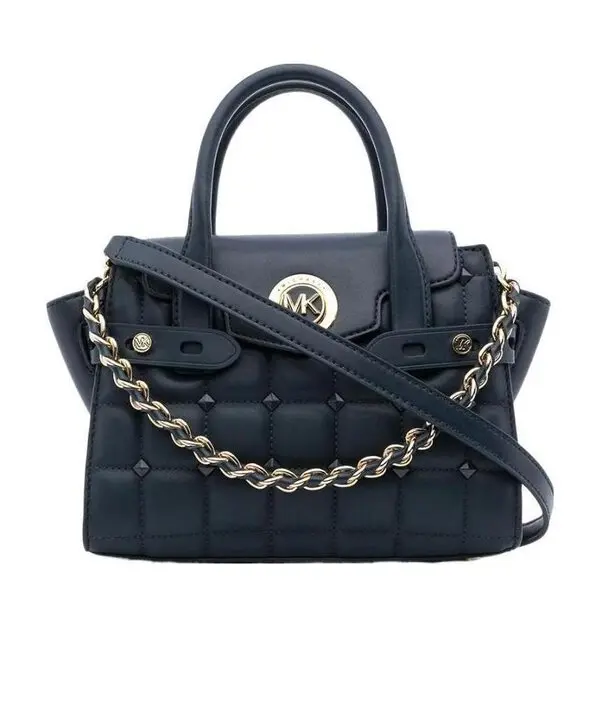Michael Kors Carmen Quilted Satchel Bag