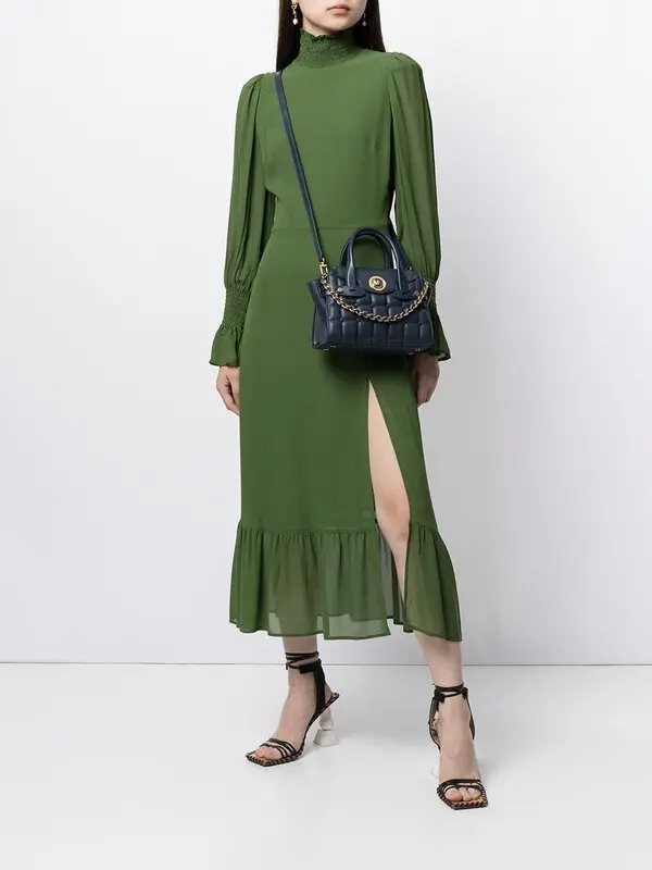 Michael Kors Carmen Quilted Satchel Bag
