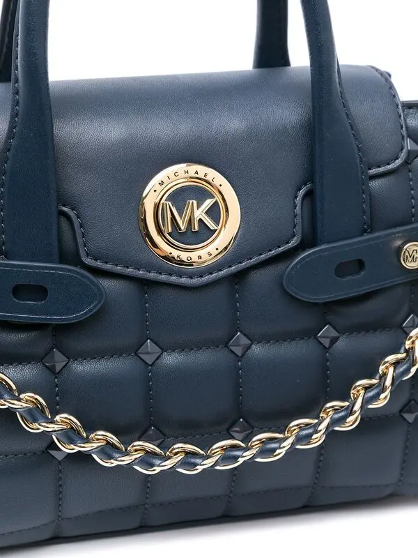 Michael Kors Carmen Quilted Satchel Bag