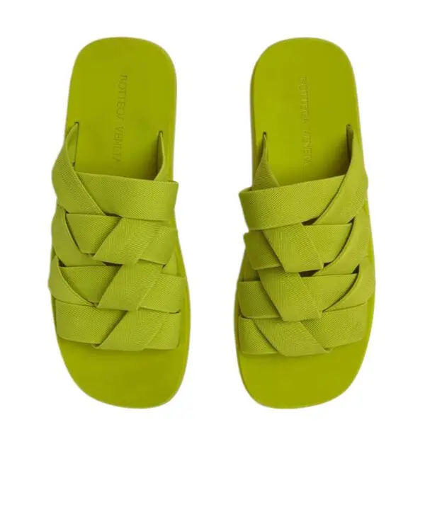 Bottega Veneta Intrecciato Elasticated Open Toe Sandals