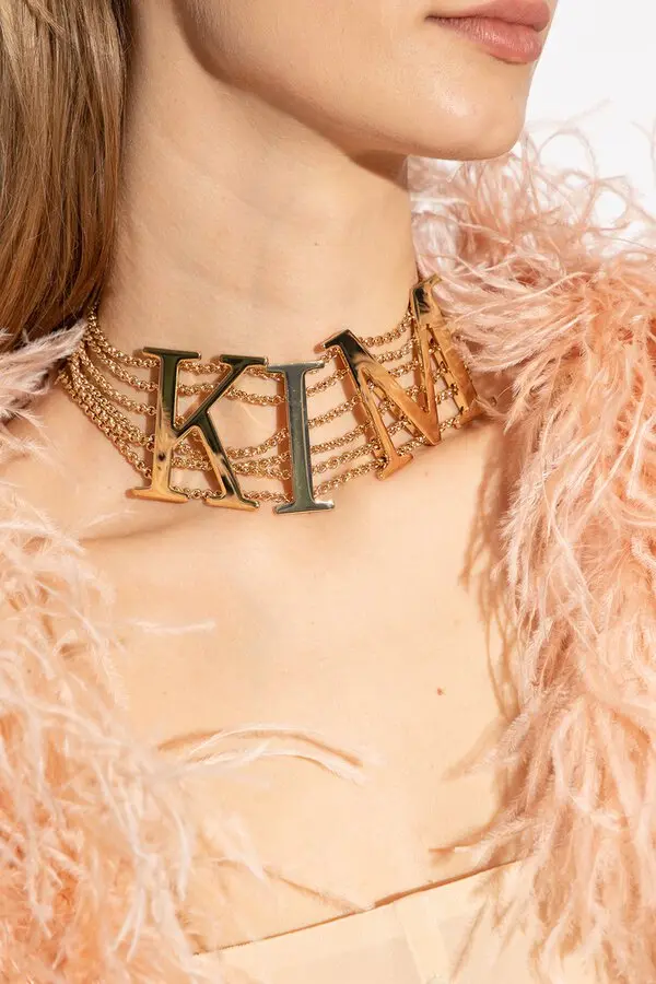 Dolce & Gabbana Kim Logo Chain Necklace